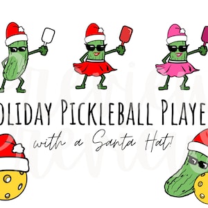 Pickle With a Santa Hat for Commercial Use PNG Files Christmas ...