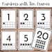 Number Posters With Ten Frames for Classroom Decor With Number Cards 1 ...