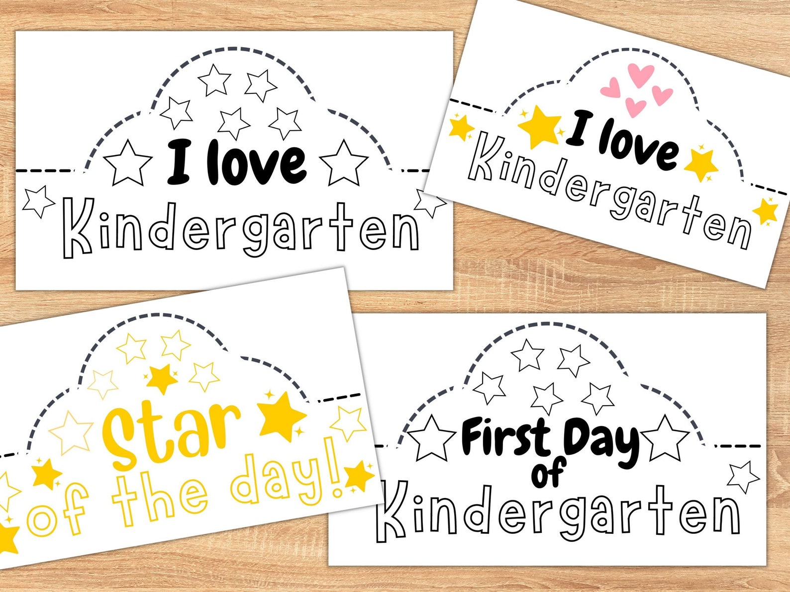 Last Day of School Crowns Star of the Day It's My Birthday Hat and ...