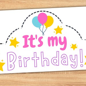 Last Day of School Crowns Star of the Day It's My Birthday Hat and ...