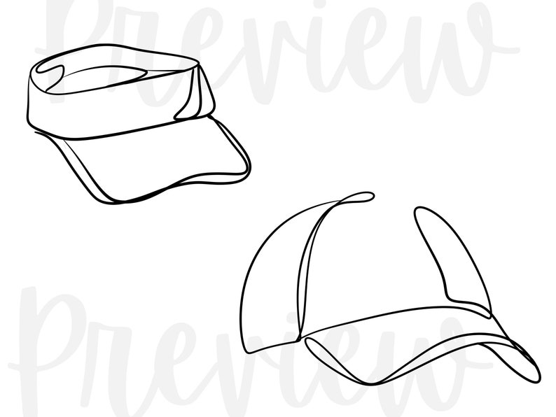 Line Art Sports Clip Art With Pickleball Paddle Court Ball and Hats PNG ...