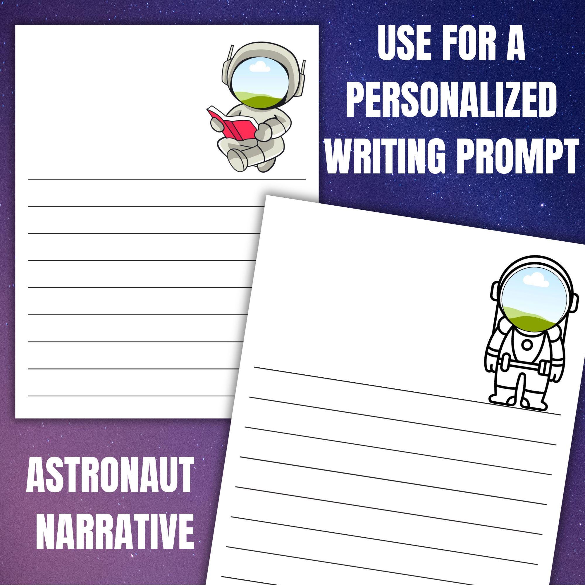 Astronaut Photo Template for Teachers Editable on Canva With Space ...