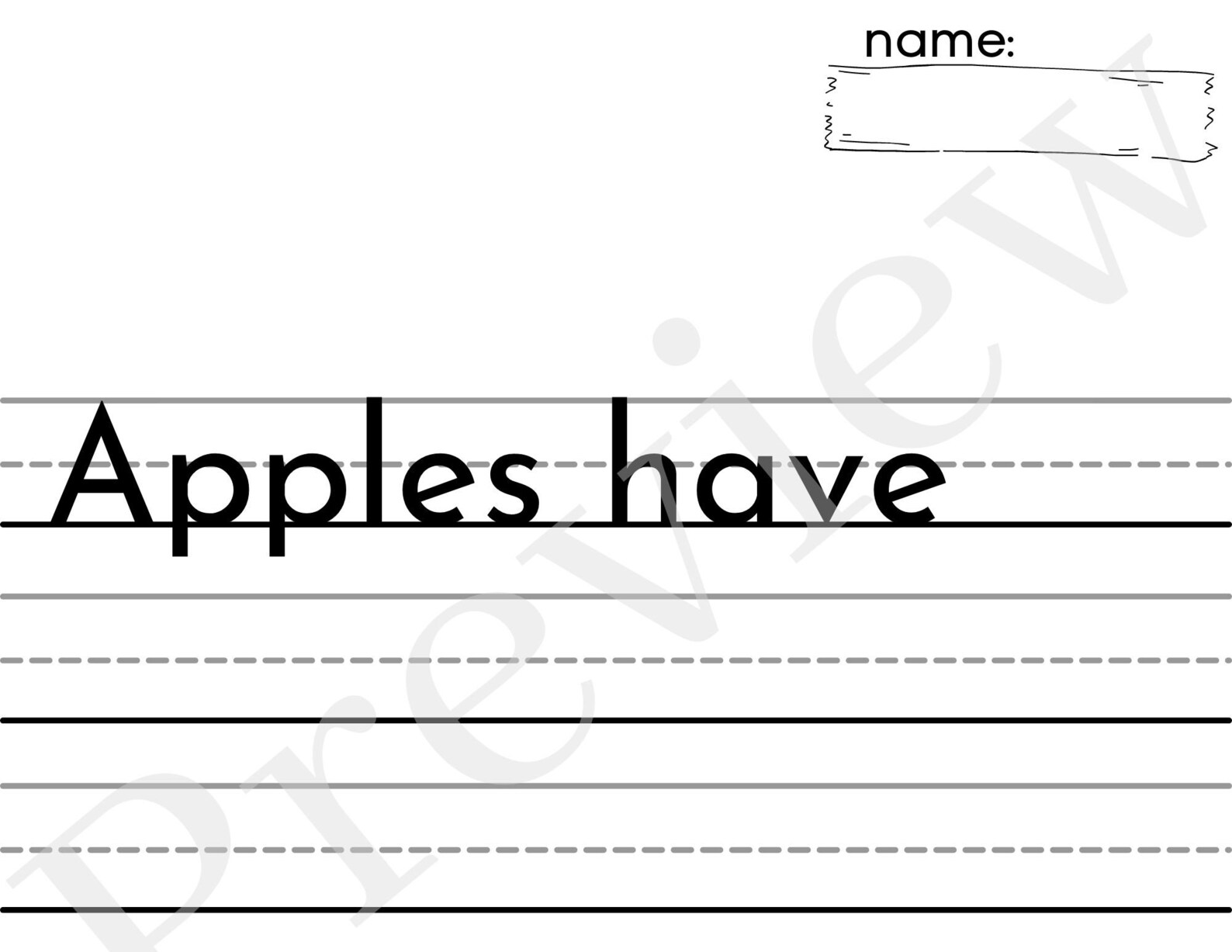 Printable Apple Writing Process With Informative Writing - Etsy