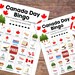 Printable Canada Day Bingo Game With Colorful Images for a Party Game ...