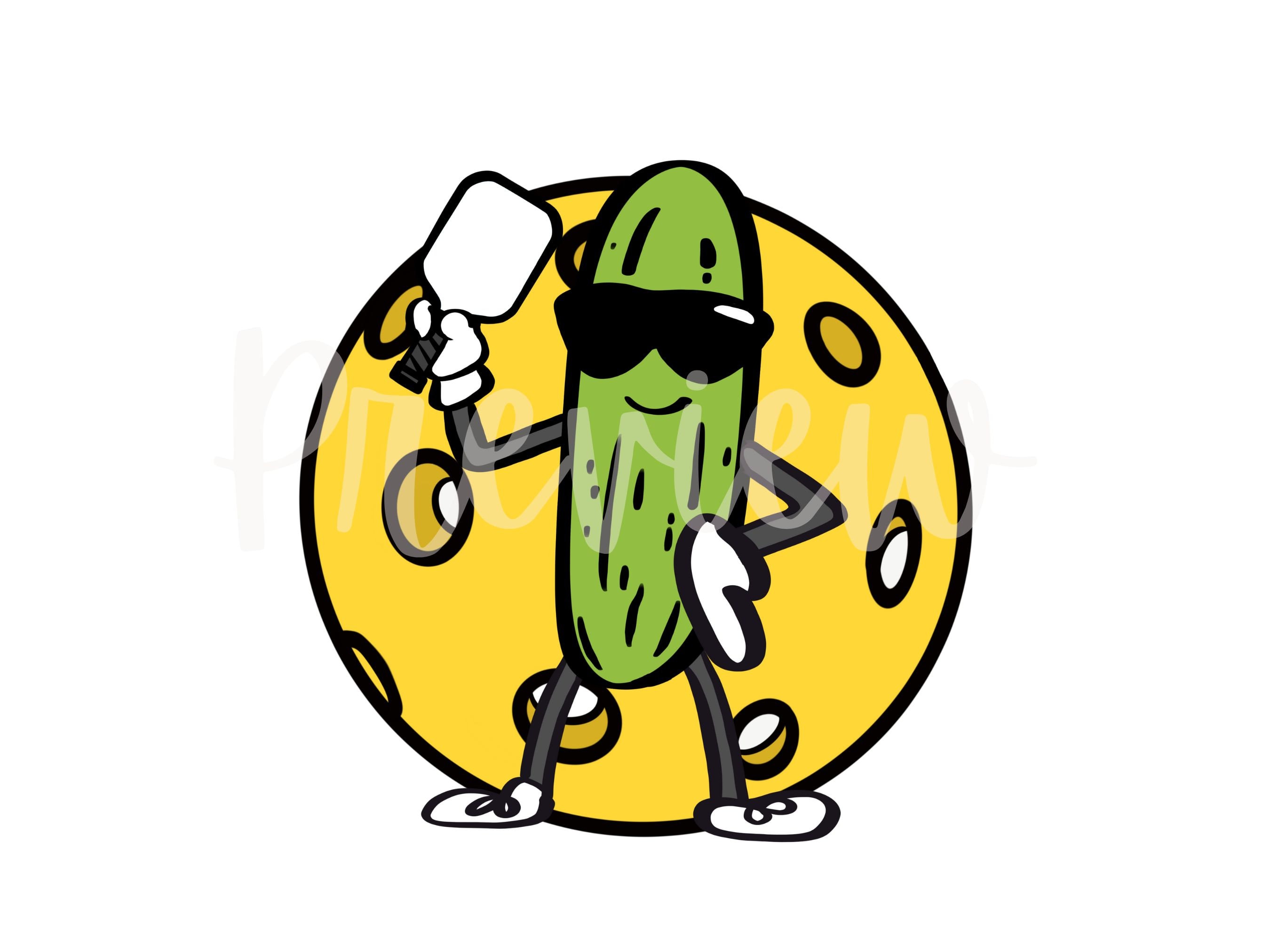 Peace Pickle for Commercial Use PNG Files Christmas Pickleball Clip Art ...
