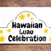 Luau Party Crowns in Color and Colorable Cut Outs Digital Download for ...