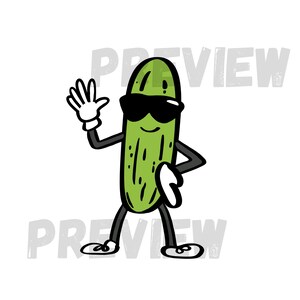 Pickle Numbers for Commercial Use PNG Files Clip Art Cool Pickle With ...