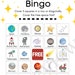 Printable Outer Space Bingo Game With Colorful Planets and Stars for a ...