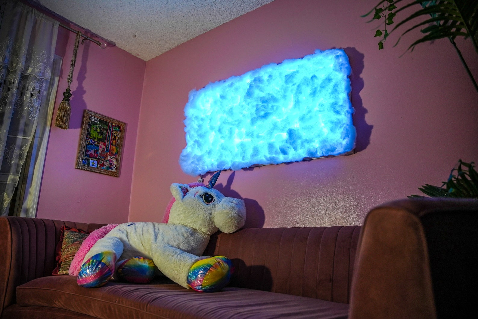 Color Changing Cloud Box LED RGB Lamp 24 X 48 Wall - Etsy