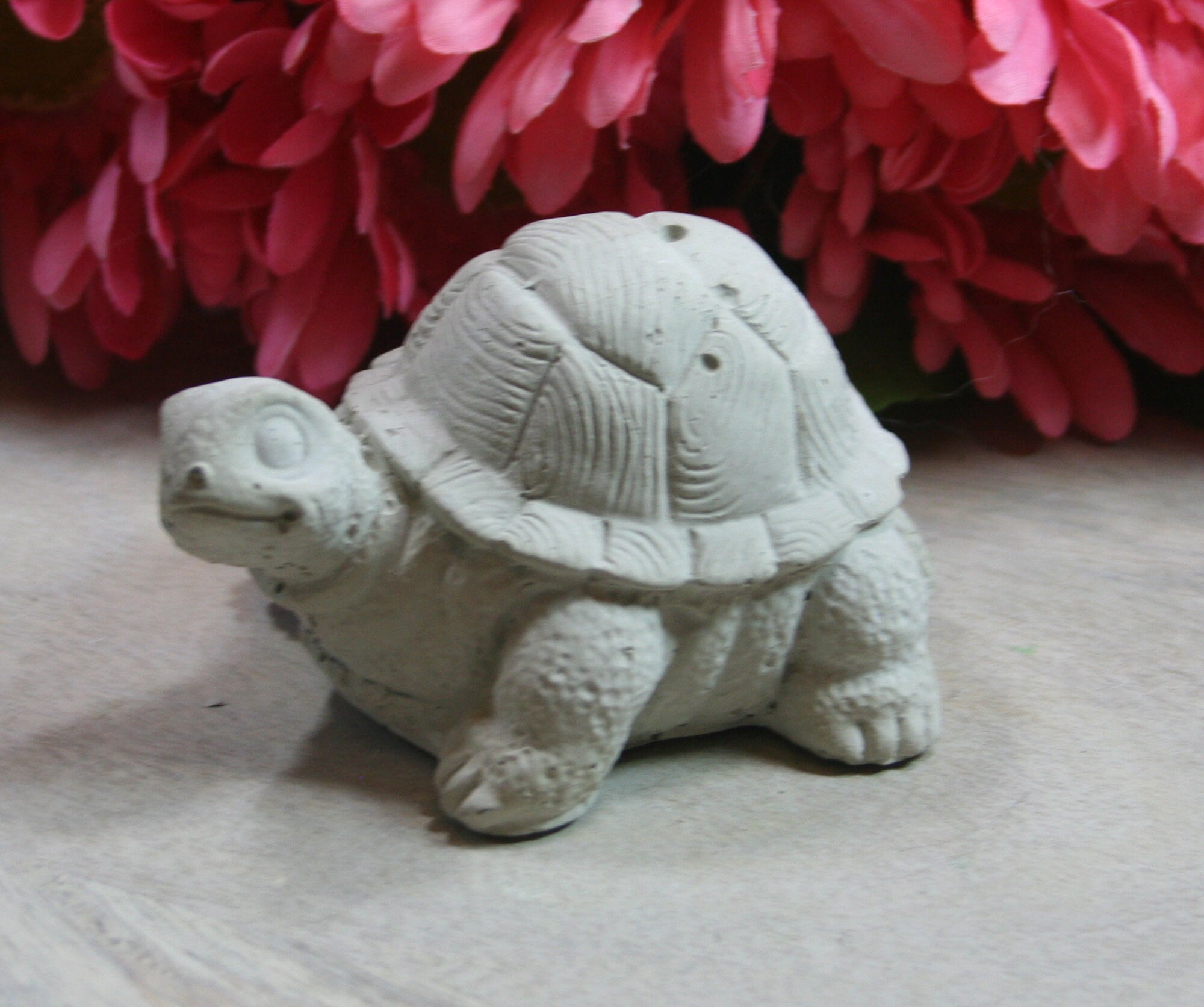 Turtle Concrete Garden Statue, Home and Garden Decor, Use Indoors or ...