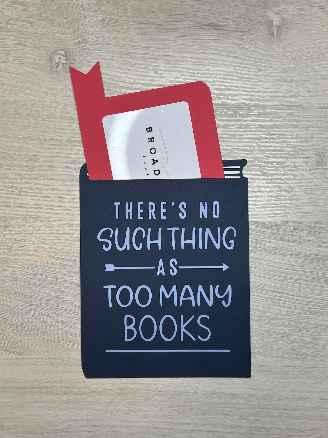 Book Gift Card Holder - Etsy