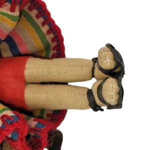 Handcrafted Peruvian Folk Cloth Rag Doll Set With Mothers & Babies ...
