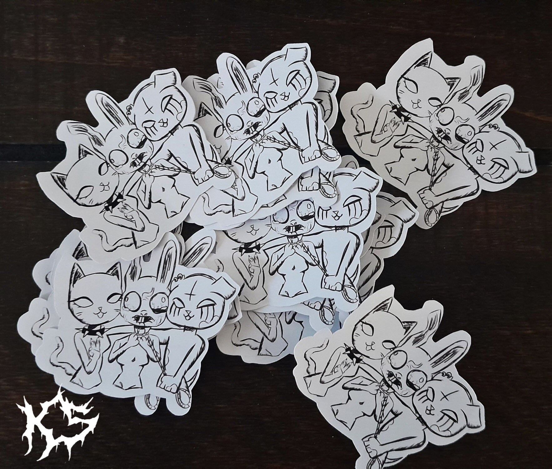 Strangle (metal Friends Sticker) - Etsy