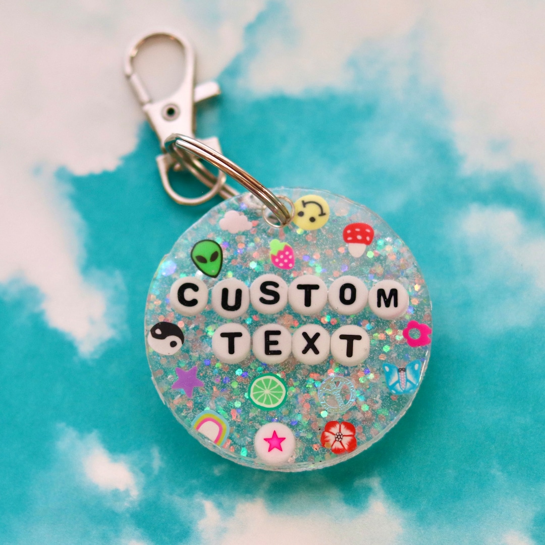 Custom Handmade Resin Keychains - Etsy