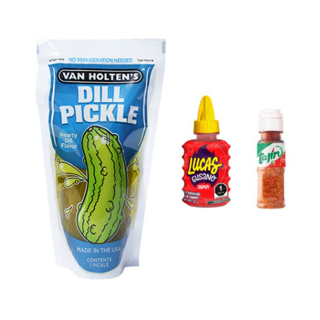 Pickle Kit 3 Piece Chamoy Tajin TIKTOK - Etsy Australia