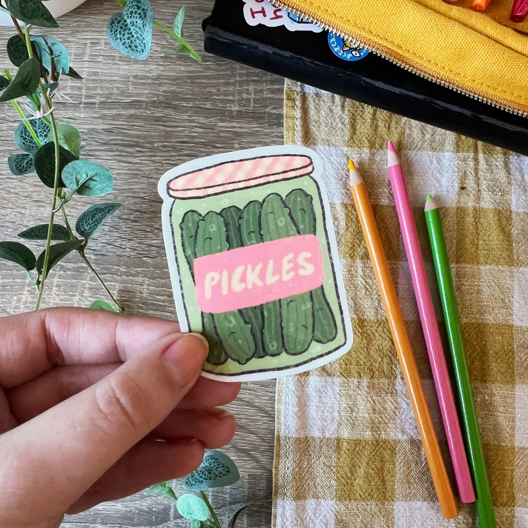 Pickles Vinyl Sticker - Etsy