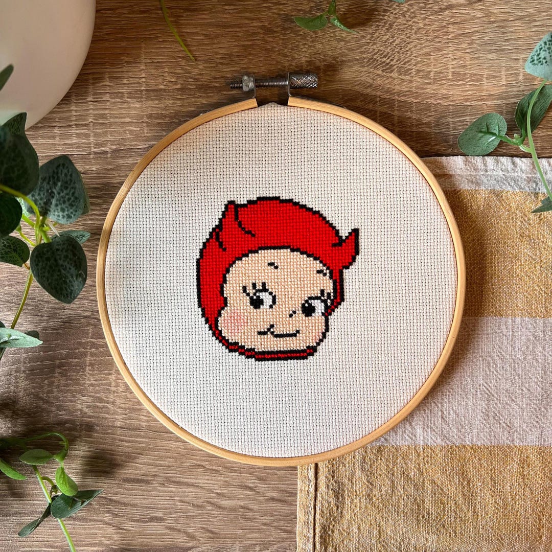 Lil Devil Kewpie PDF Cross Stitch Pattern - Digital Download - Etsy
