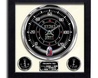 Motorcycle Wall Clock - Etsy Ireland