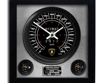 Lamborghini Wall Clock - Etsy