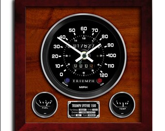 Triumph Wall Clock - Etsy