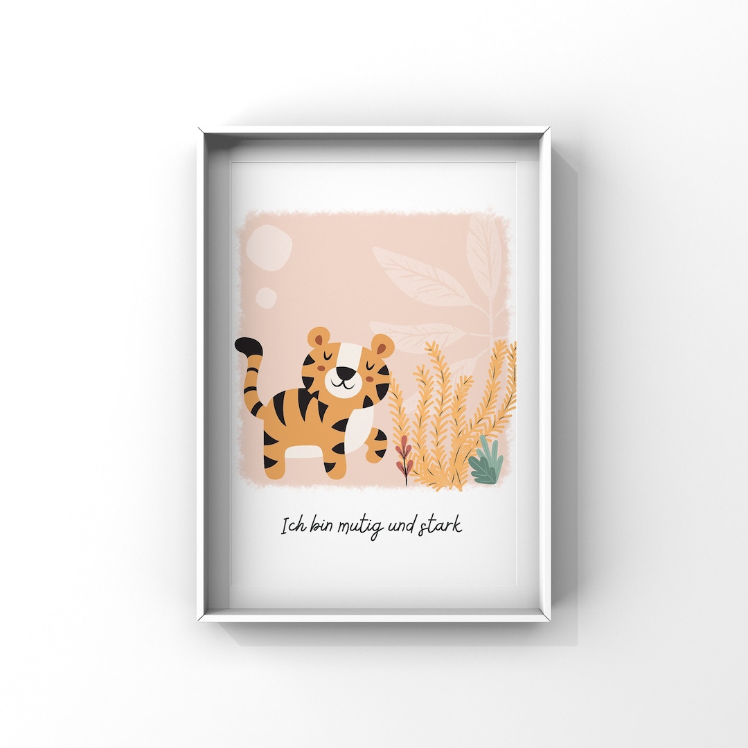 Affirmation Poster for Children, Positive Beliefs, Boost Self ...