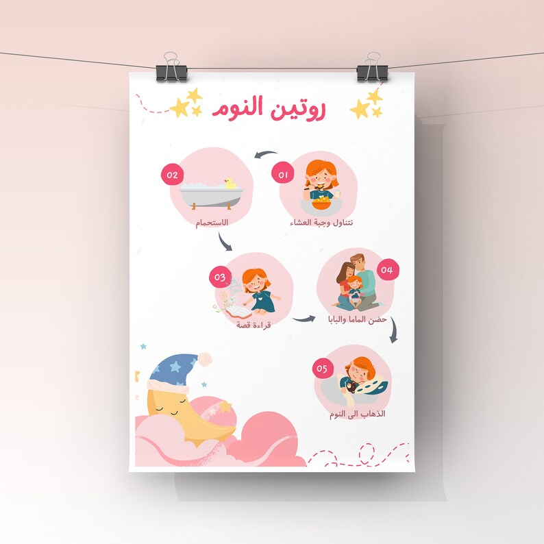 Editable Evening Routine Chart, Planning Toddler Bedtime Routine, Chore ...