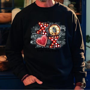 Hugs and Kisses Design DTF Transfer HQ Ready to Press DTF Printing Heat ...