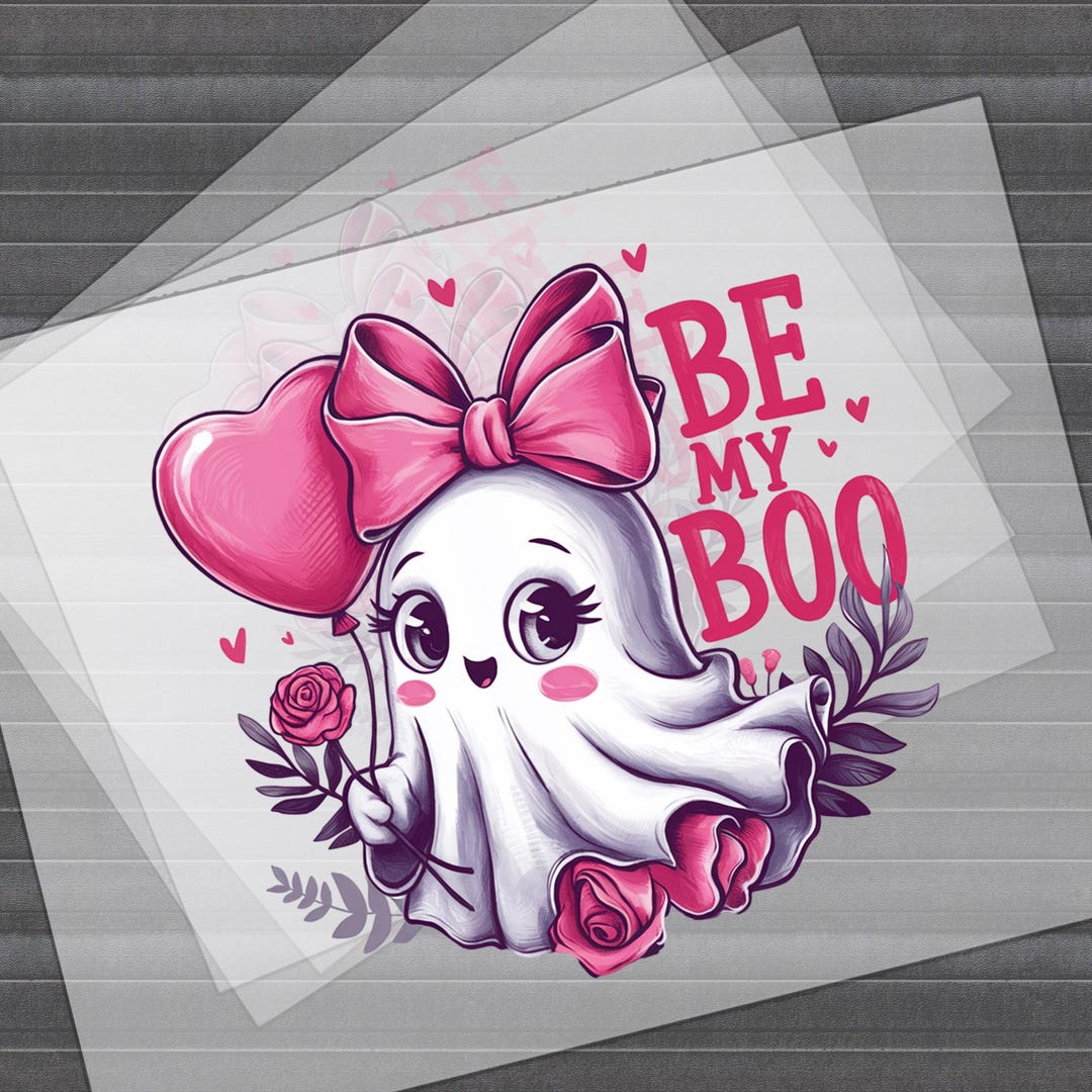 Be My Boo Decal DTF Transfer HQ Ready to Press DTF Printing Heat ...