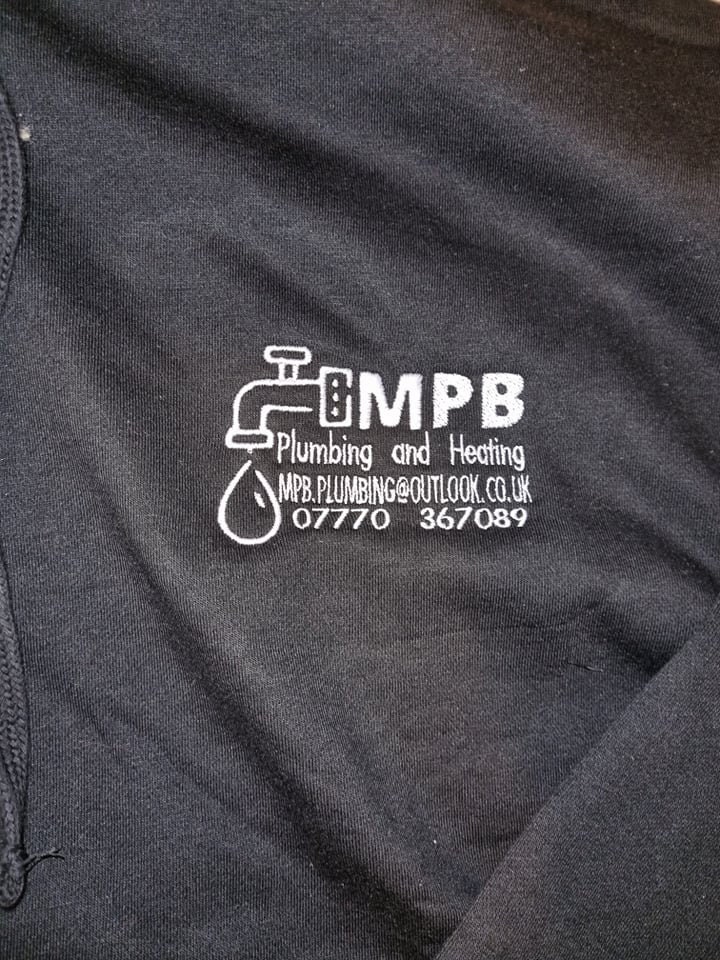 Huddy including Work Logo Embroidery Front and Back - Etsy