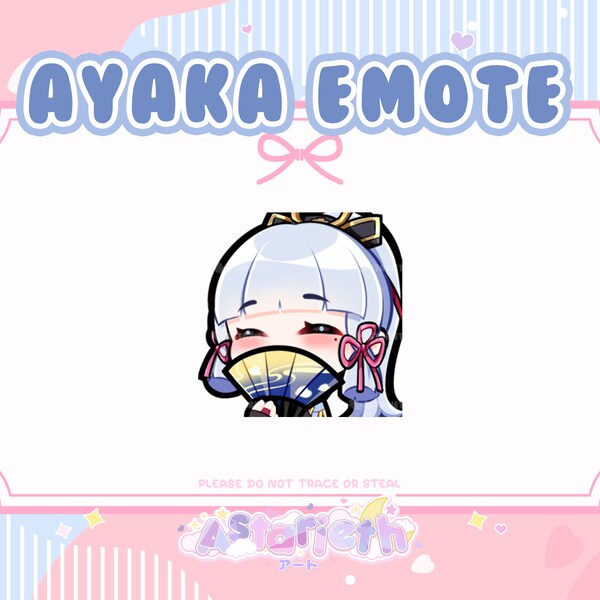 Hehe Genshin Emote - Etsy