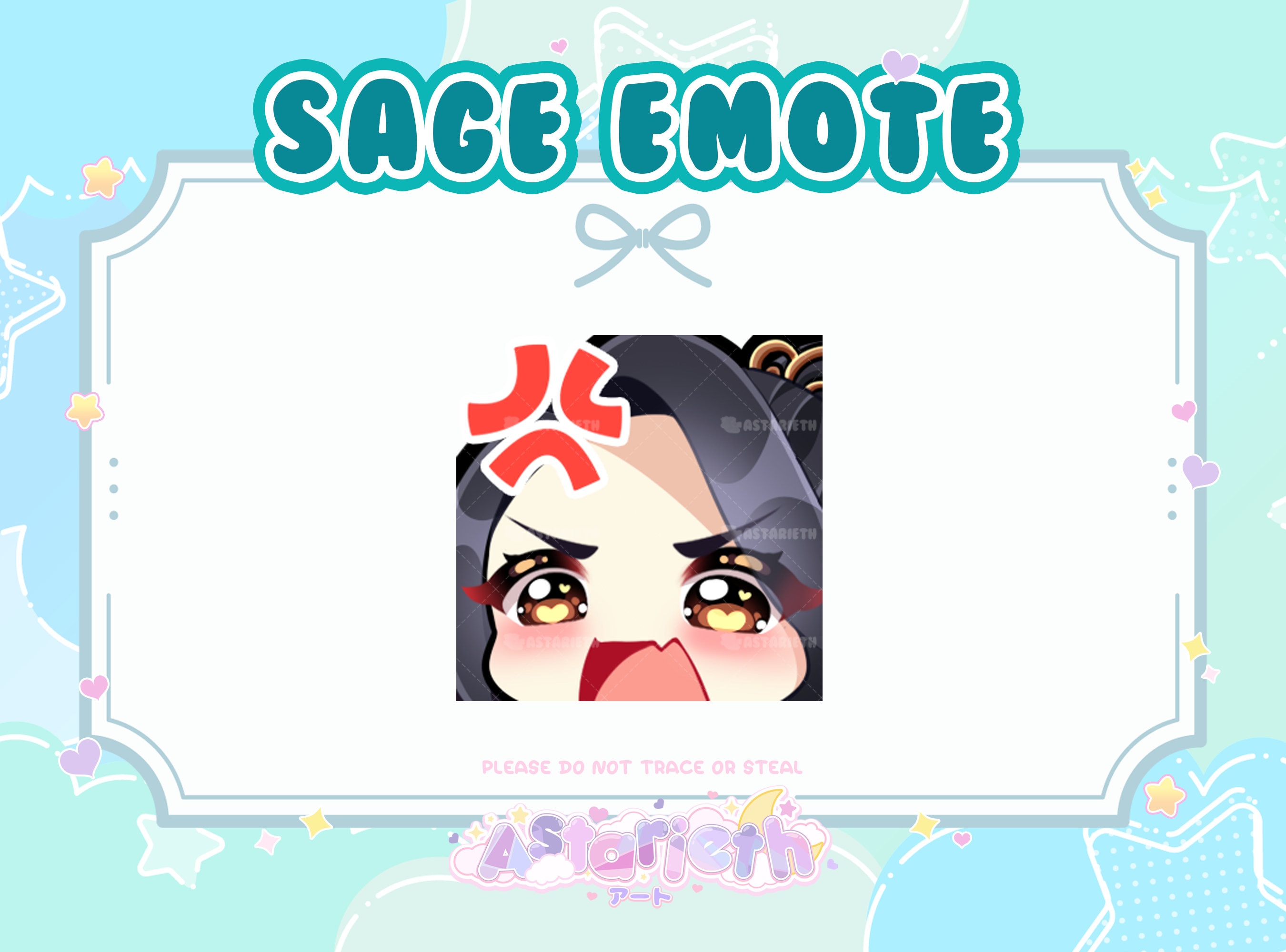 Valorant Sage Reee/rage/angry Emote for Twitch/discord - Etsy