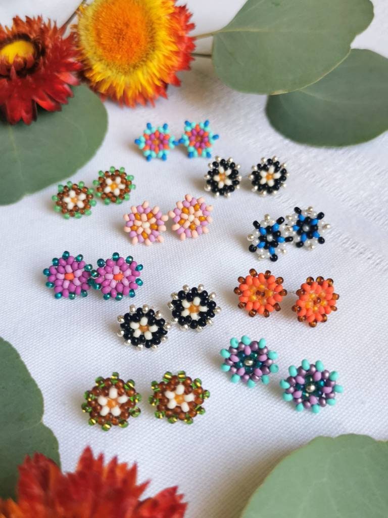 Lil Bud Studs - Etsy
