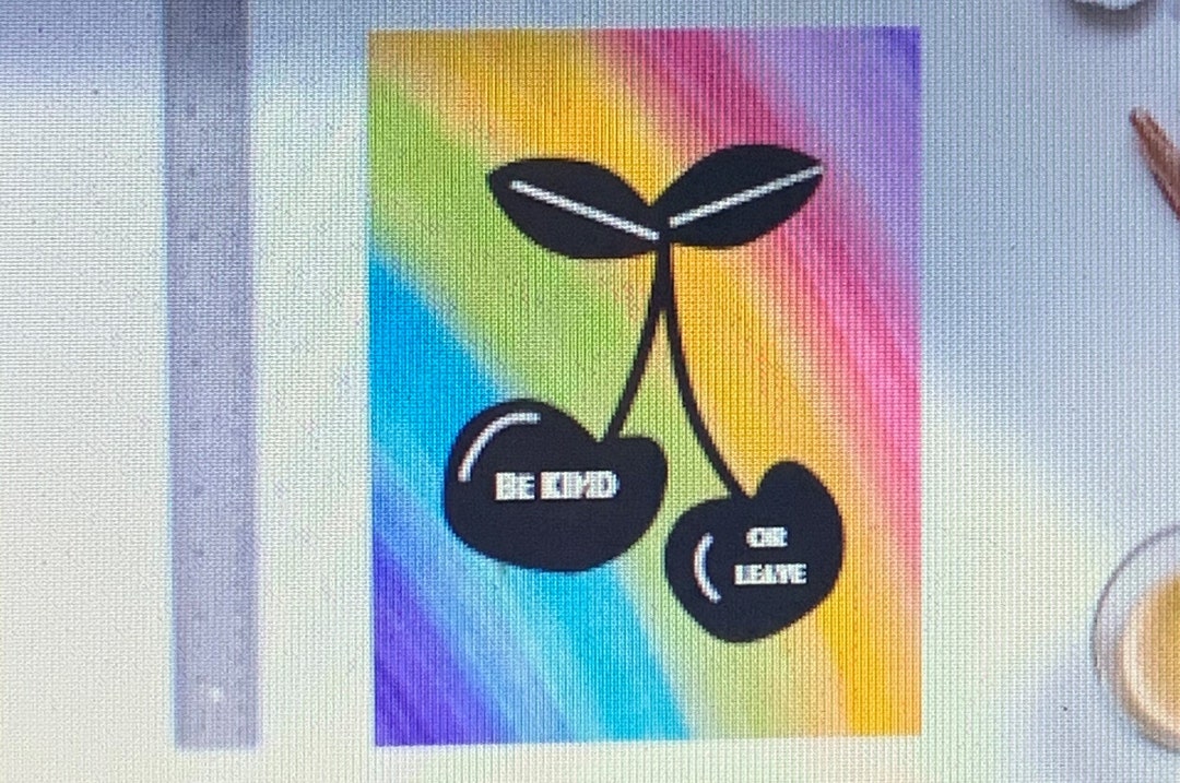Be Kind or Leave Art - Etsy