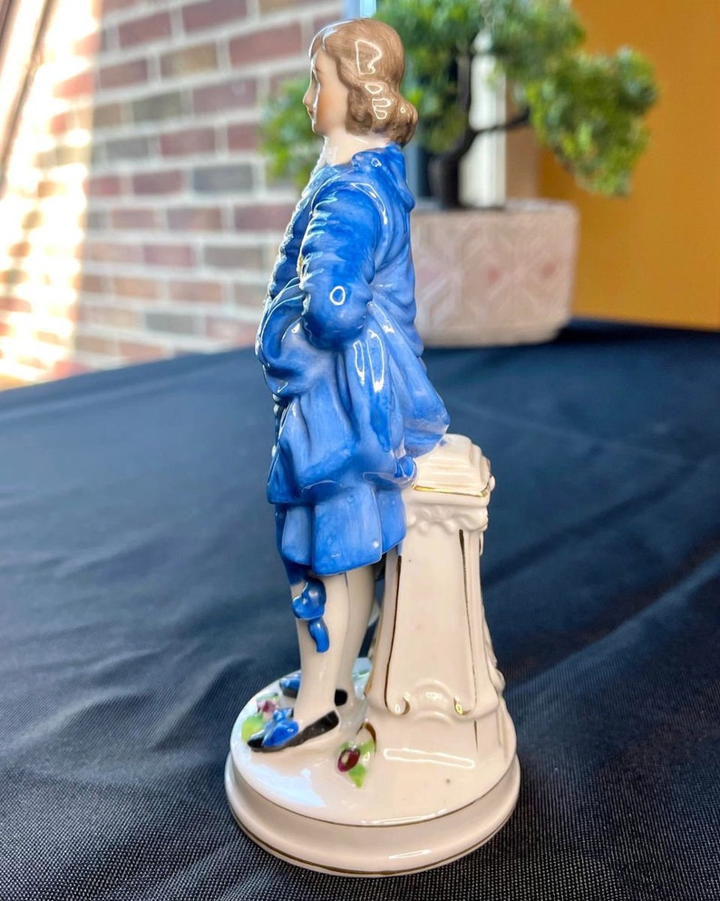 Vintage Gainsborough Blue Boy Porcelain Figurine - Etsy