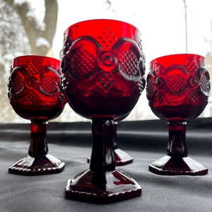 Ruby Red 1876 Cape Cod Collection Decanter - Etsy