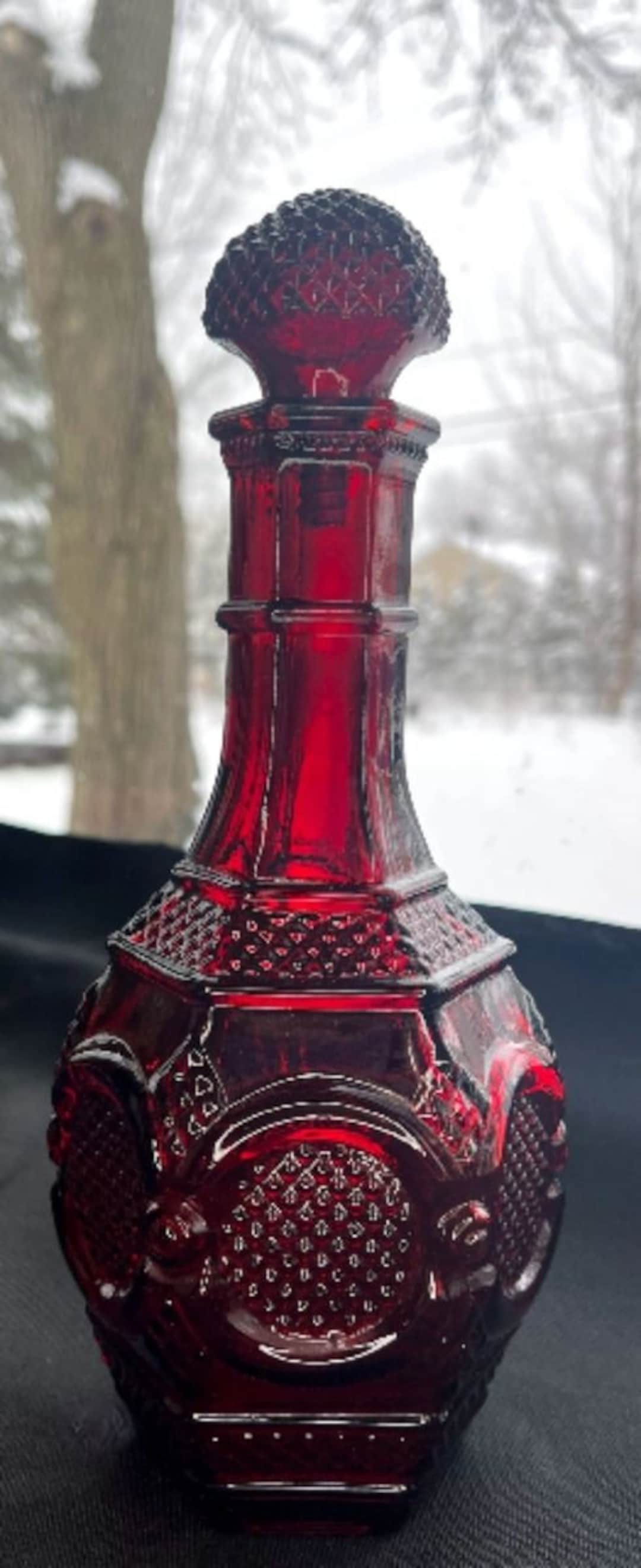 Ruby Red 1876 Cape Cod Collection Decanter - Etsy