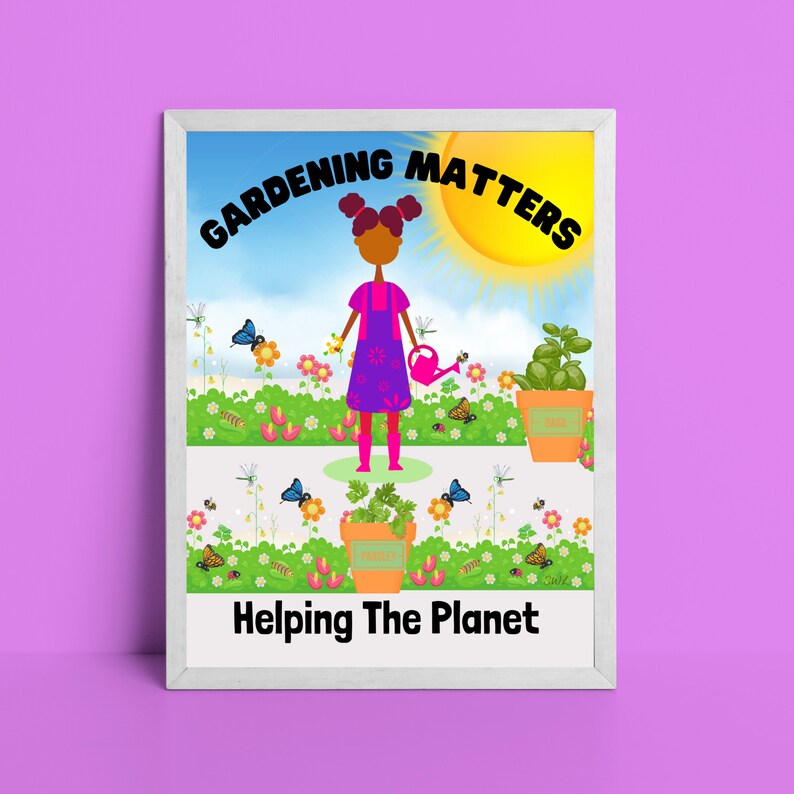 Youth Gardening Bundle Child Garden Posters How to Grow Tomatoes ...