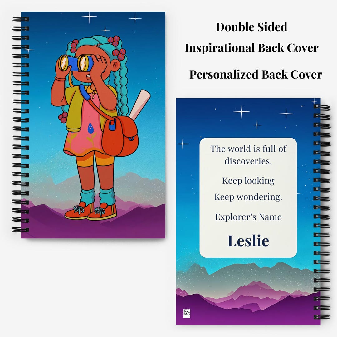 Personalized STEM Journal for Black Girls | Black Anime Explorer ...