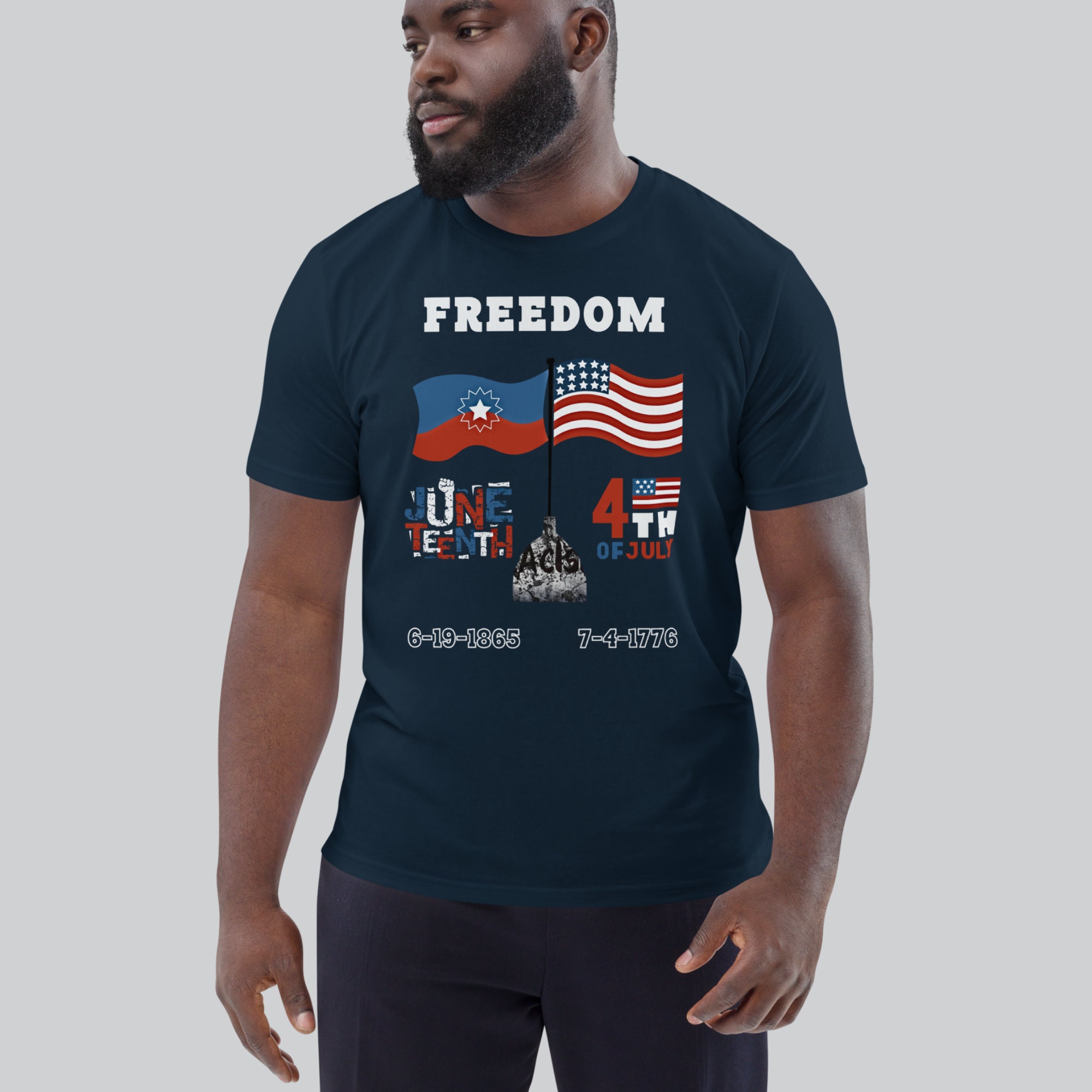 Organic Cotton Juneteenth Shirt Freedom Shirt Independence Day Shirt ...