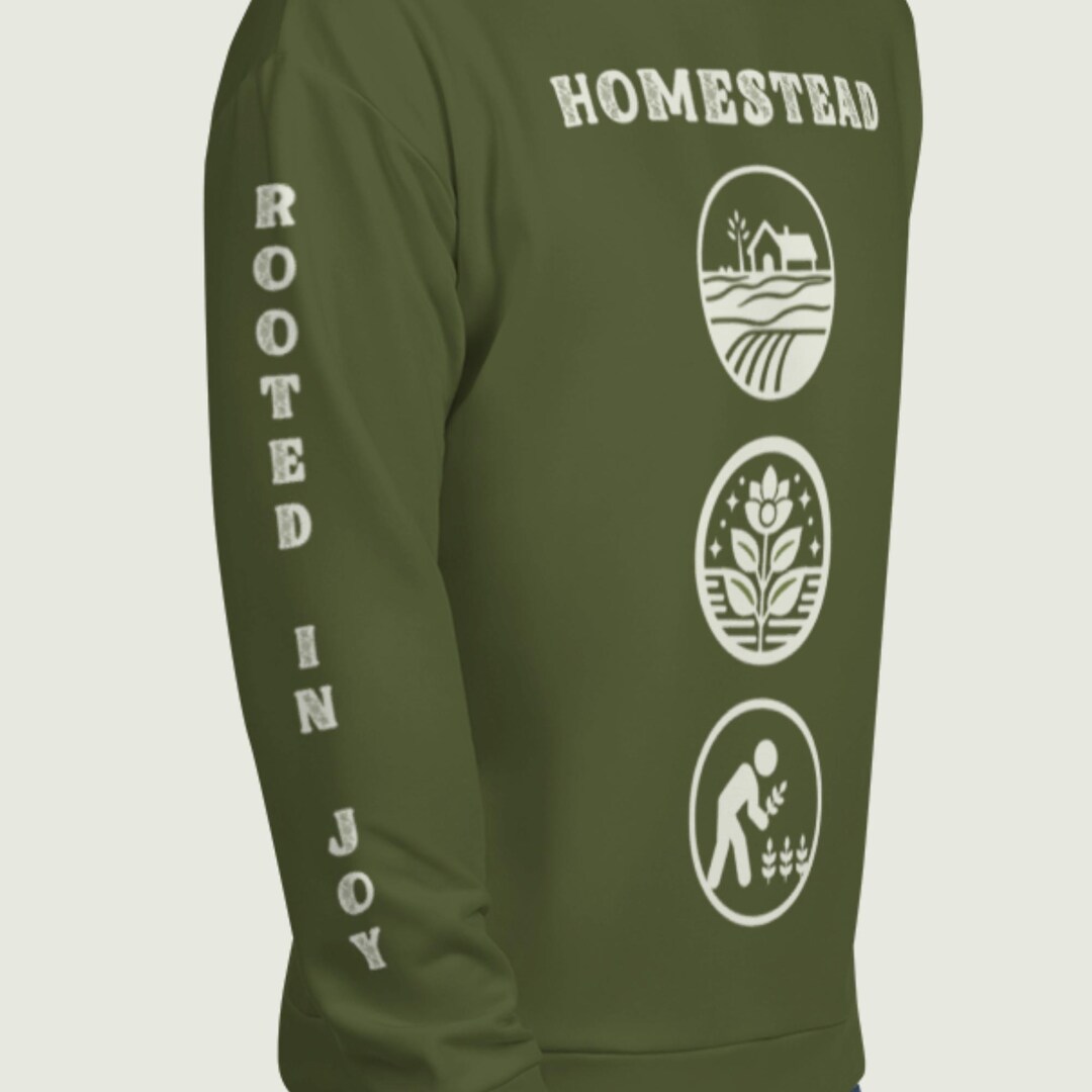 Eco Friendly Sweatshirt Homestead Sweatshirt Homestead Gift Recycled ...