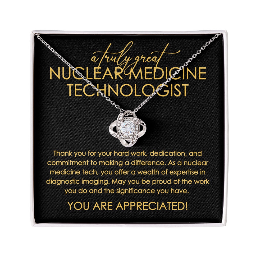 Nuclear Medicine Technologist Necklace, Gift for Nuclear Medicine ...