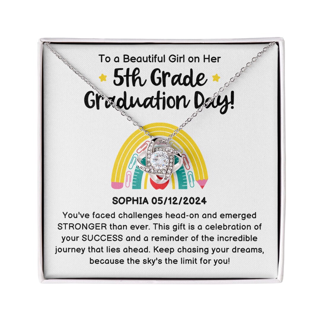 5th Grade Graduation Gift, Last Day of School Gift, Elementary School ...