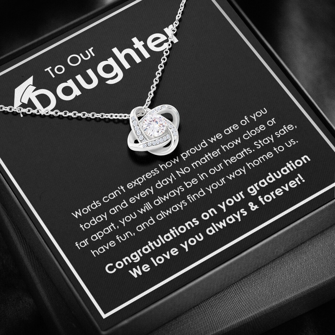 Graduation Gift for Her 2024, Graduation Jewelry Gift From Mom Dad ...