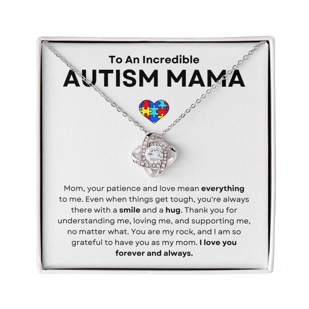 Autism Mama Necklace, Autism Mother, Autism Awareness, Proud Autism ...