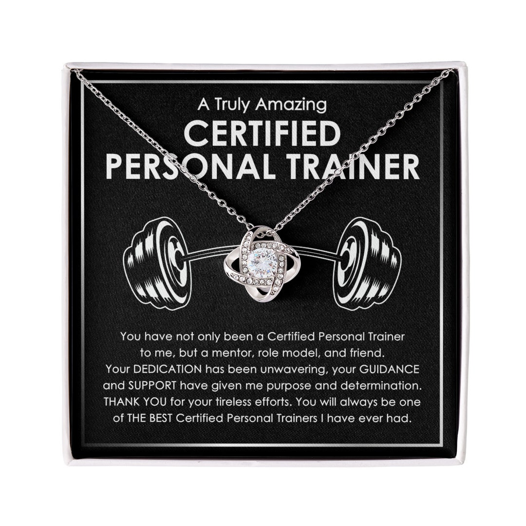 Certified Personal Trainer Necklace, Gift for Certified Personal ...