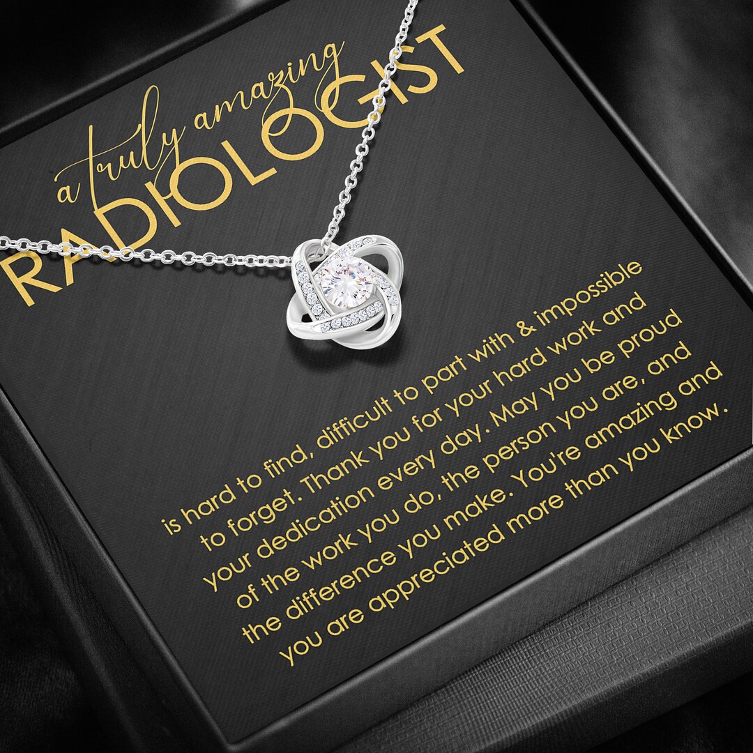 A Truly Amazing Radiologists Personalized Necklace, Radiologist Gift, Radiology Gift, Gift for ...
