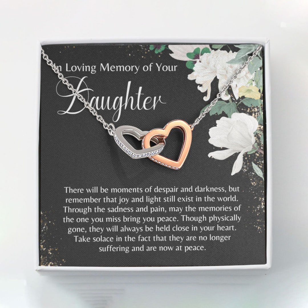 In Loving Memory of Your Daughter, Loss of Daughter, Daughter Memorial ...