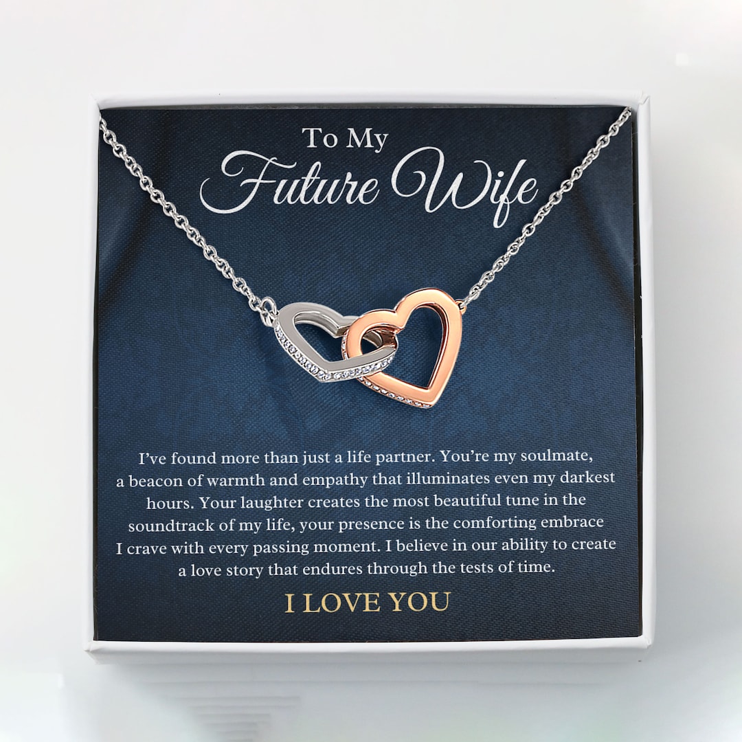 To My Future Wife Necklace, Future Wife Gift, Future Wife Jewelry ...