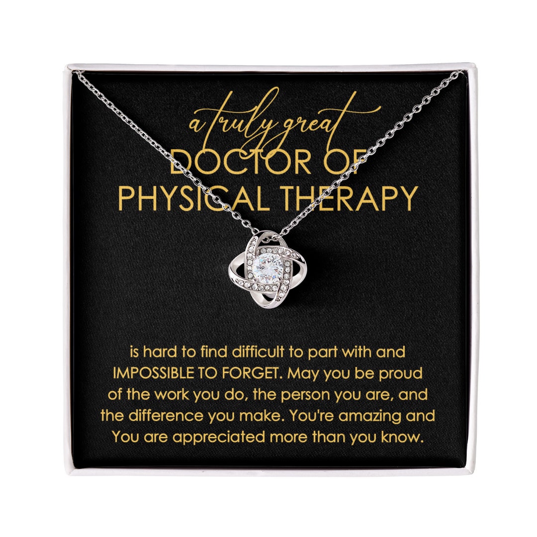 Doctor of Physical Therapy Necklace, Gift for Doctor of Physical ...