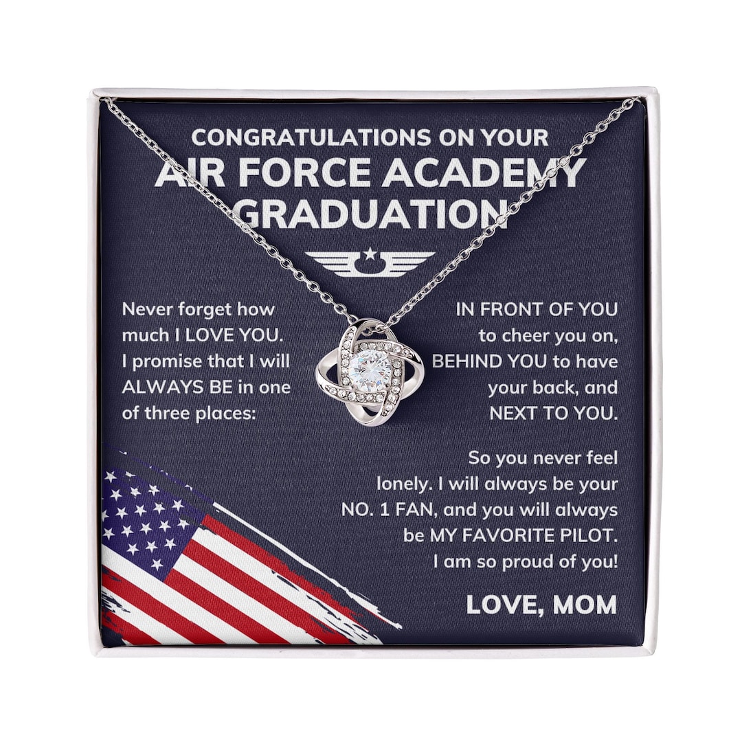 Air Force Pilot Daughter Graduation Necklace, Air Force Academy ...